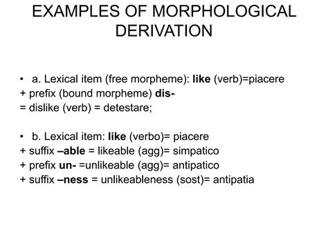MORPHOLOGY Ppt