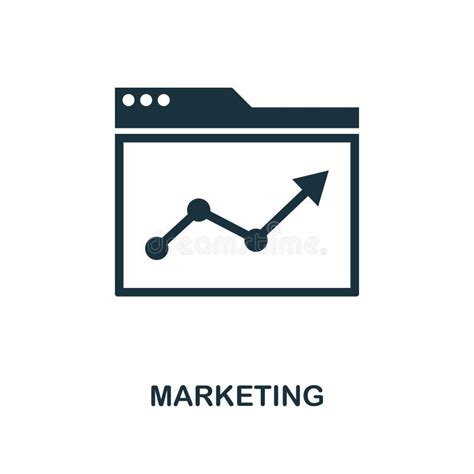 Marketing Icon Monochrome Style Design From Business Icon Collection Ui Pixel Perfect Simple