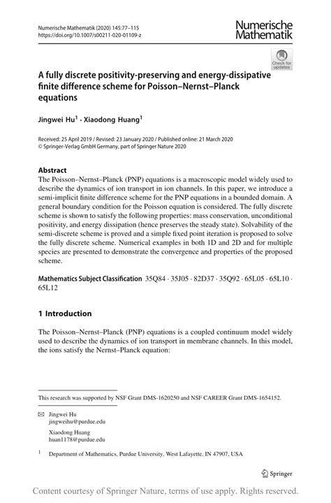 A Fully Discrete Positivity Preserving And Energy Dissipative Finite Difference Scheme For