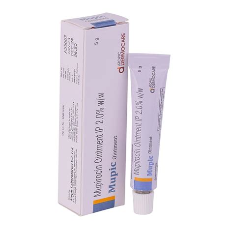 Mupic Ointment 5 Gm Atopic Laboratories Pvtltd
