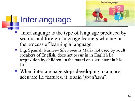 Second Language Acquisition Ppt