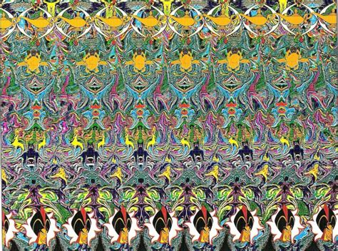 Stereogram Seni Melihat Melampaui Apa Yang Terlihat