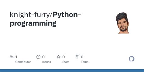 Github Knight Furrypython Programming