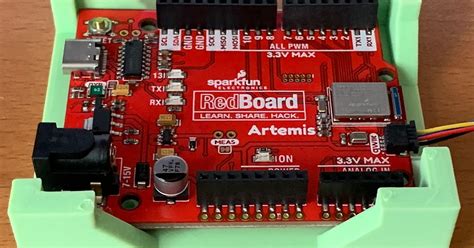 Sparkfun Redboard Artemis Bumper By Notlikealeafonthewind Download Free Stl Model