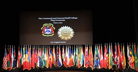 International Flag Ceremony Opens Cgsc Academic Year 2020 The Simons Center The Simons Center