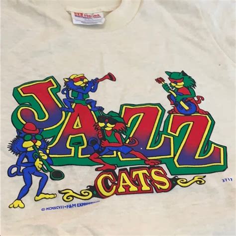 Hanes Bottoms Jazz Cats Tshirt Poshmark