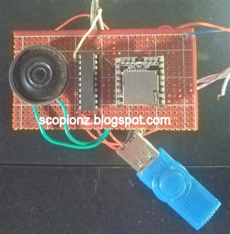 Uart Controlled Df Player Mikroc Code 16f628a ~ Scorpionz Electronic Circuits And