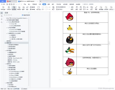 基于cunity的angrybirds愤怒的小鸟游戏设计与实现 文档答辩ppt演示视频源码及游戏包 Csdn博客