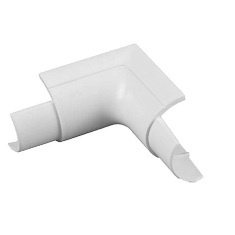 16mm X 8mm White Smooth Fit Right Angled Internal Trunking Adapter Under Door Diy At Bandq