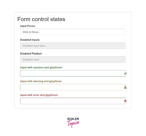 Bootstrap Forms Scaler Topics