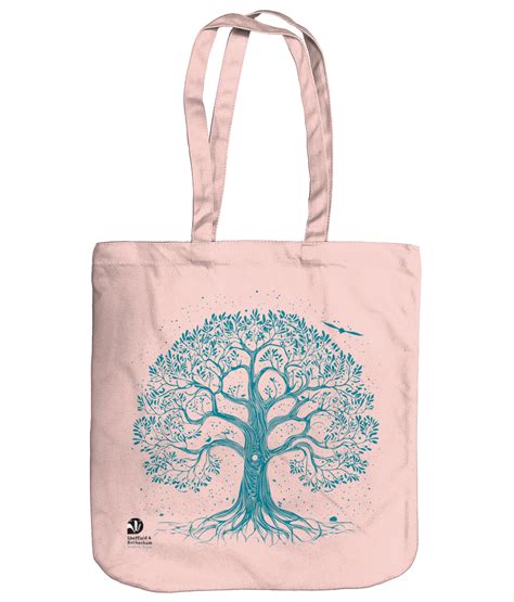 Nature Inspired Tree Organic Tote Bag Sheffield Rotherham Wildlife Trust
