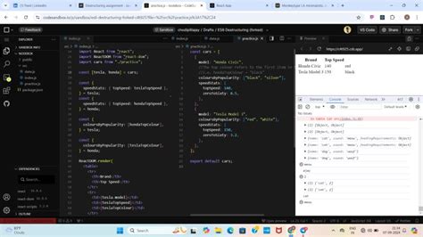 Ajay Chodipilli On Linkedin 🚀 Understanding Destructuring Assignment