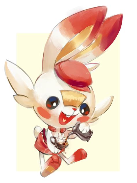 Scorbunny Pokemon And 2 More Drawn By Pkbunny Danbooru