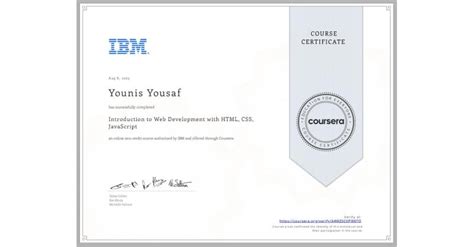 Younis Yousaf On Linkedin Completion Certificate For Introduction To