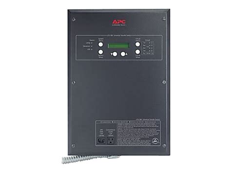 APC Circuit Universal Transfer Switch V AC V AC Office Depot