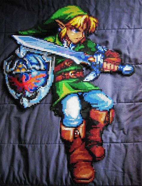 Hero Of Time Bead Sprite Bead Art Perler Beads