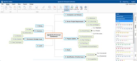 Mindview Online Replicates The Desktop Mind Mapping Experience