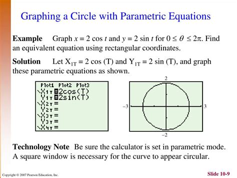 Ppt Parametric Equations Powerpoint Presentation Free Download Id 6311823