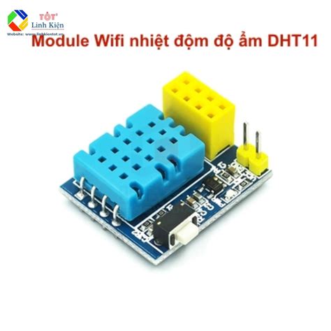 Module Wifi Nhiệt Độ Độ Ẩm Dht11 Esp8266 Esp 01