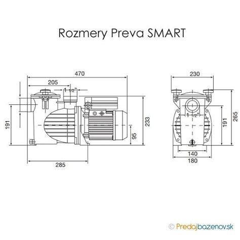 Bazénové čerpadlo Preva 75