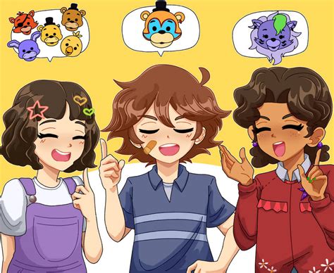 Abby Gregory And Cassie Fnaf By Diegopiggallery On Deviantart