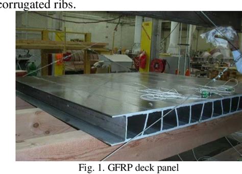 Figure 1 From Analytical Performance Of Hybrid Gfrp Deck Panel