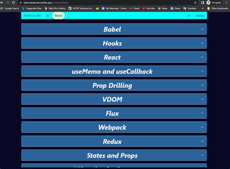 Github Shaivaan Interview Book Frontend This Project Includes The Topics Which Are Important