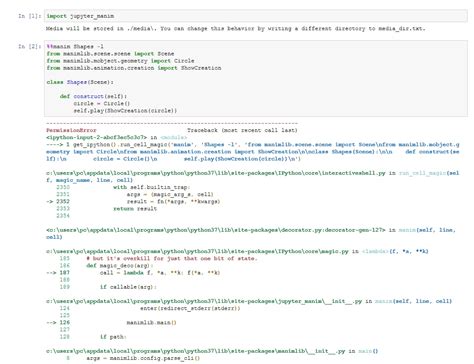 problems with windows · issue 1 · krassowski jupyter manim · github