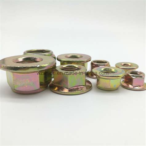 Hex Flange Nut Flange Nut Hex Nut Flanged Lock Nut Auto Parts And Hex Nut