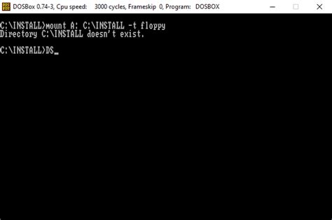 Requires Windows Error Rdosbox