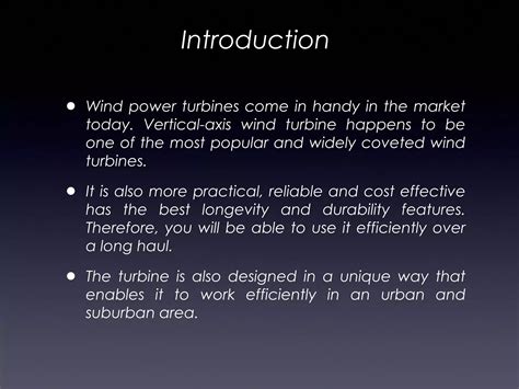 Vertical Axis Wind Mill Turbine Ppt Power And Energy Industry Industries