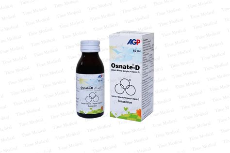 Osnate D 120ml Suspension Time Medical