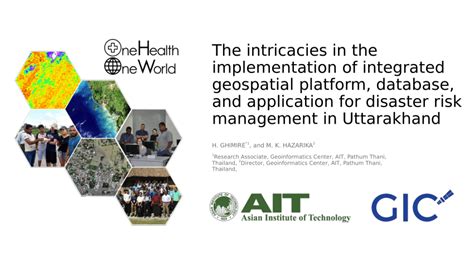 Pdf The Intricacies In The Implementation Of Integrated Geospatial Platform Database And