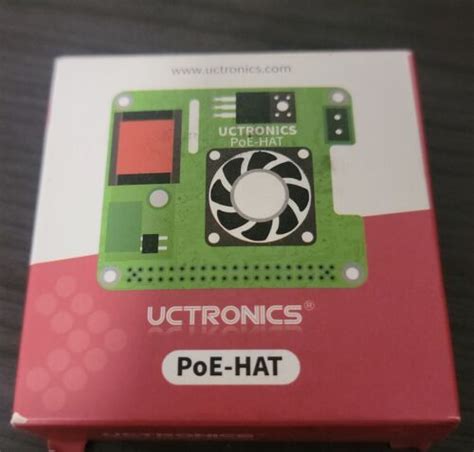 Poe Network Uctronics Poe Hat 5v 3a Raspberry Pi