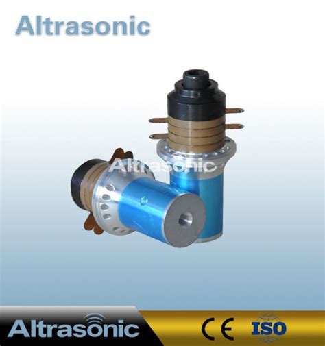 중국 20khz 900w 초음파 트랜스듀서 압전 세라믹 컨버터 공장 제조 업체 및 공급 업체 Altrasonic