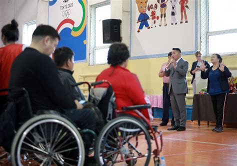 НИЙСЛЭЛИЙН ХӨГЖЛИЙН БЭРХШЭЭЛТЭЙ ИРГЭДИЙН СПОРТЫН НӨХӨРСӨГ ТЭМЦЭЭН БОЛЖ БАЙНА Neguun Mn