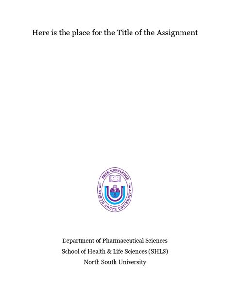 Assignment Format Ptb Spring 2023 Pdf Wellness Science