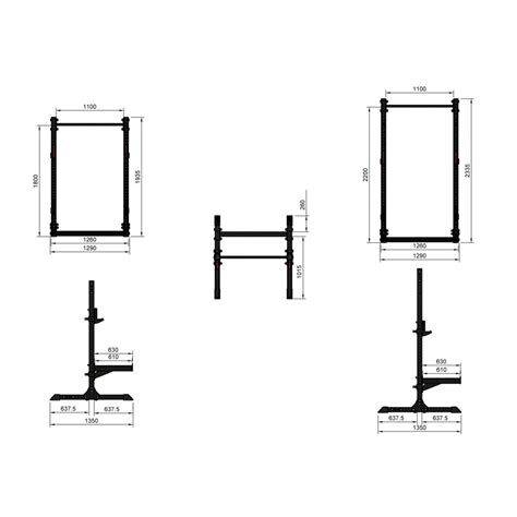 Assault Rack H Mm D Mm FITEK