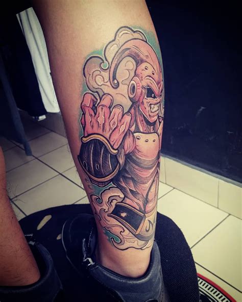 Majin Buu M Tattoo Forearm Tattoo Ideas