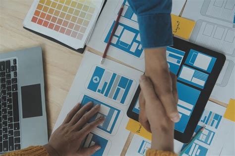 Premium Photo Ux Graphic Designer Creative Sketch Planning