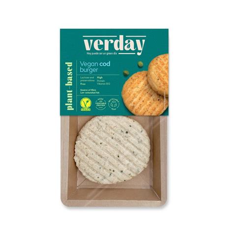 Vegan Cod Burger Noel Alimentaria