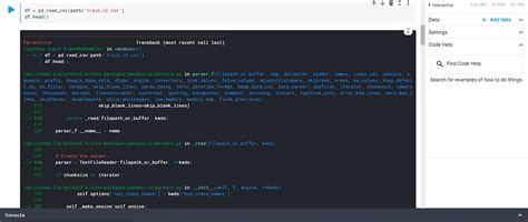 Error Tokenizing Data C Error Calling Readnbytes On Source Failed Try Enginepython