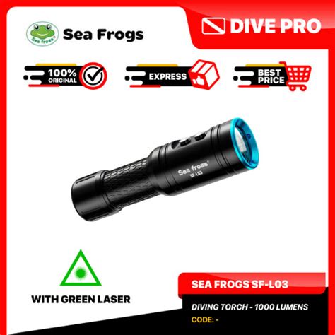 Jual Seafrog Underwater Light Sf L03 Torch 1000 Lumens Torch Only