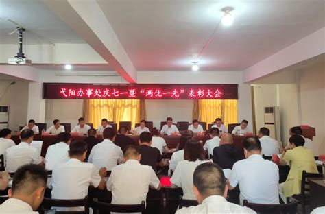 弋阳街道召开庆七一暨“两优一先”表彰大会 乡镇快讯 潢川新闻网 潢川县委县政府门户网站