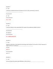 Windows XP Command Line PART 1 Docx Question 1 0 1 Pts A Directory Of All Files That Have