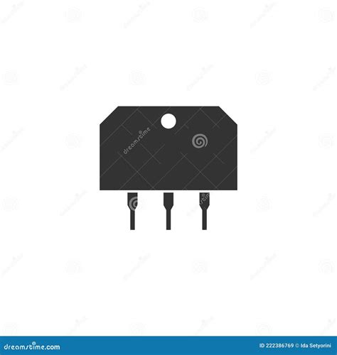 Diode Photosensitive Engineering Symbol Vector Symbol Design Engineering Symbols