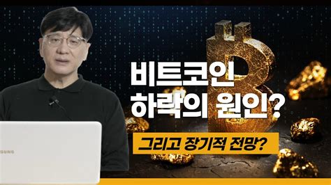 비트코인 하락의 원인 그리고 장기적 전망 Youtube