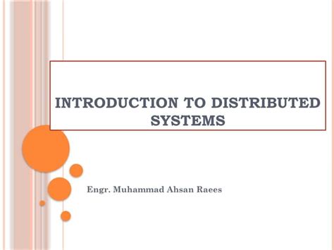 Models Of Distributed System Pptx Models Of Distributed System Pptx