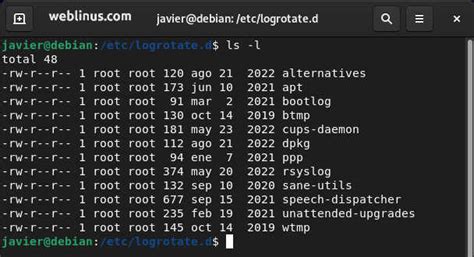Como Revisar Los Ficheros De Log En GNU Linux Weblinus