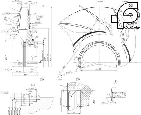 نقشه کشی صنعتی چیست؟ فرامکانیک آموزش استاندارد علائم کتاب